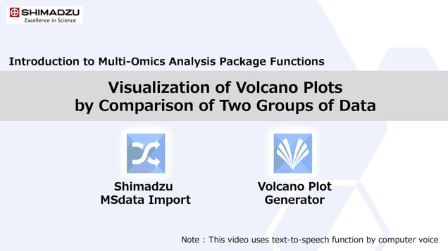 Visualization of Volcano Plots by Comparison of Two Groups of Data ...
