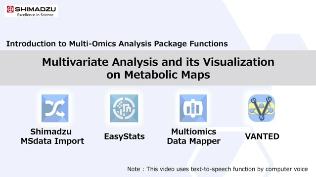 Multivariate Analysis and its Visualization on Metabolic Maps ...