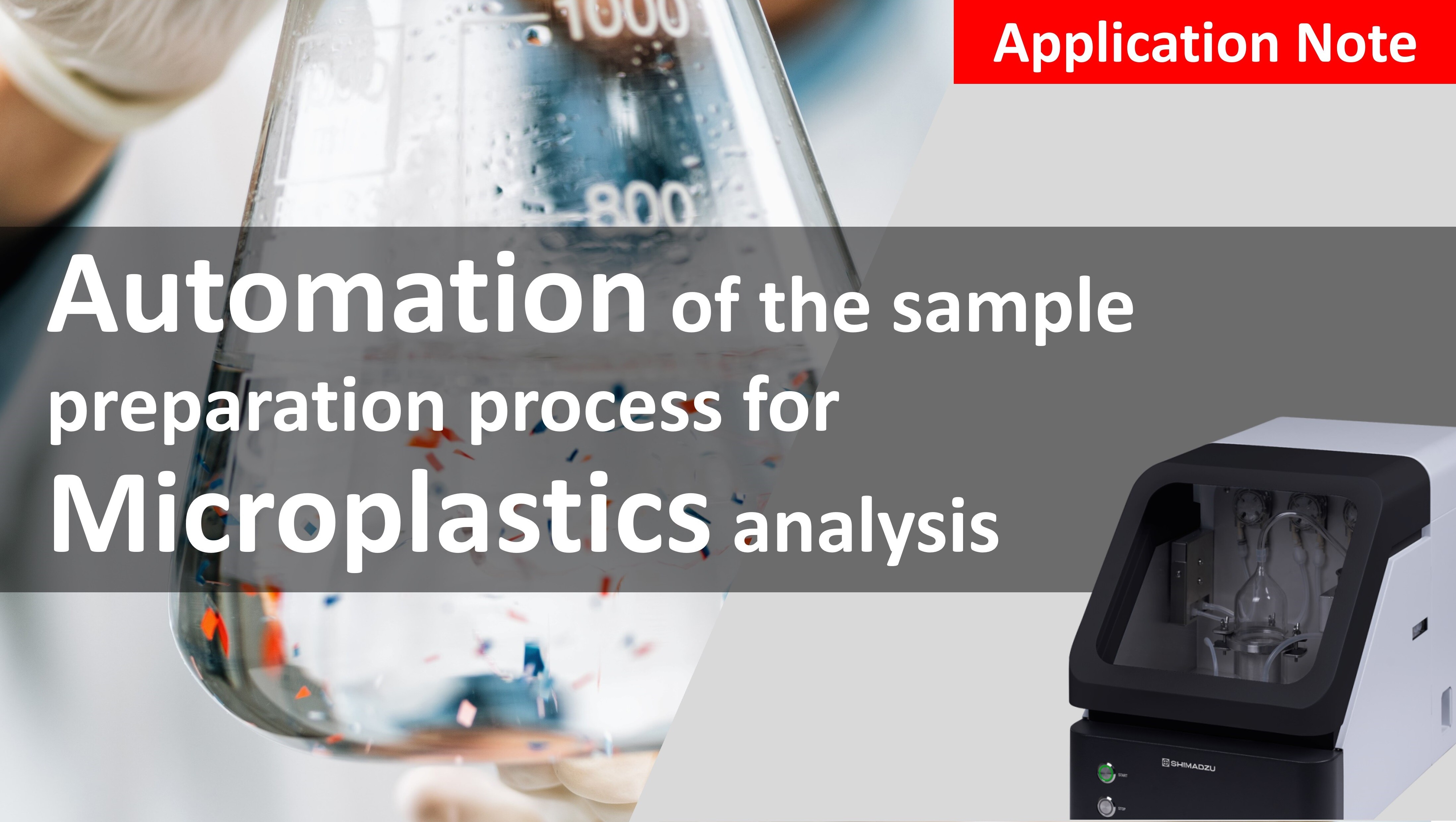 Automatic Preparation Device Extracts Microplastic : SHIMADZU (Shimadzu ...