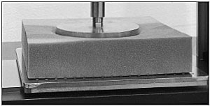 Compression Test Jig for Foam Specimens : SHIMADZU (Shimadzu Corporation)