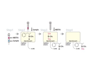 On-Column Derivatization GC-MS System : SHIMADZU (Shimadzu Corporation)