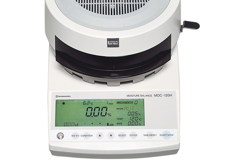 MOC-120H : SHIMADZU (Shimadzu Corporation) MOC-120H : SHIMADZU (Shimadzu Corporation)