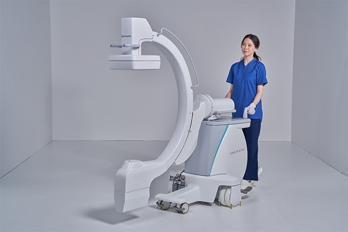 Mobile C-arm Imaging System - OPESCOPE ACTENO FD type | Shimadzu ...