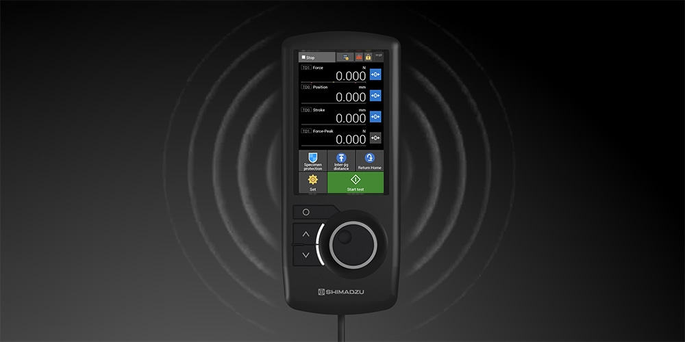 Shimadzu Design : AGX-V series | Research & Development | SHIMADZU CORPORATION