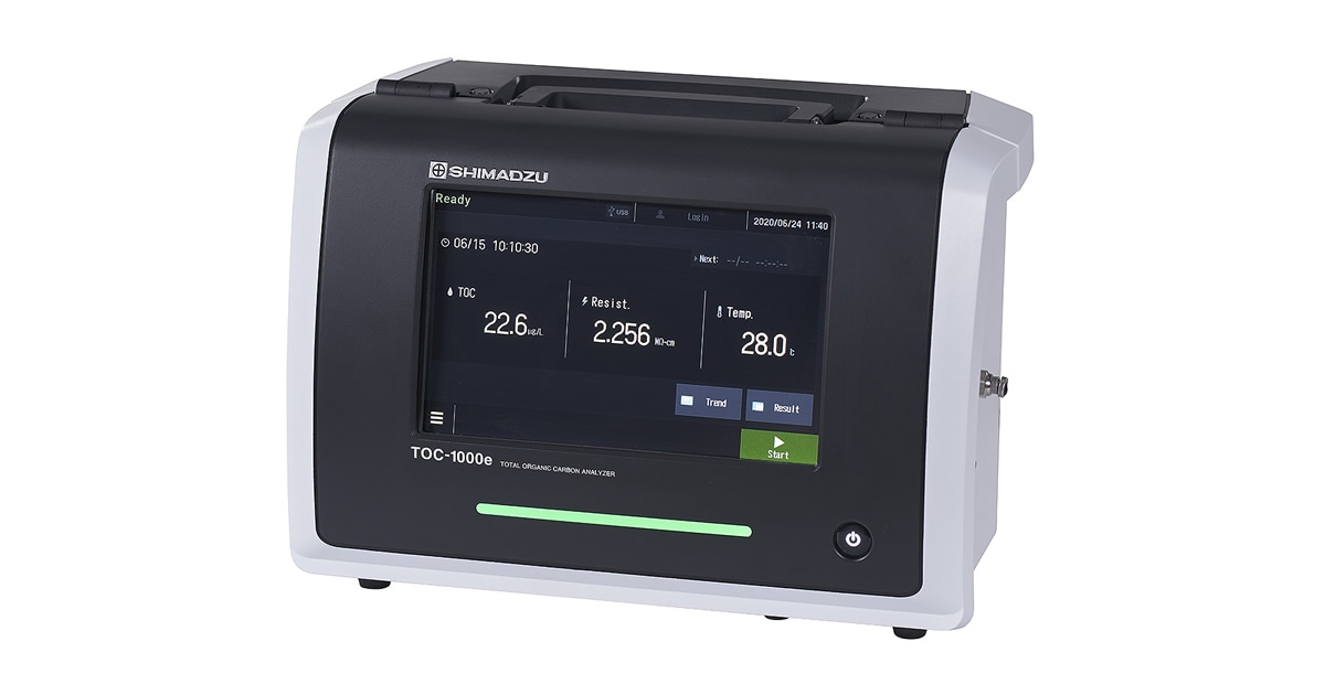 SHIMADZU CORPORATION : Shimadzu Enters the Field of On-Line TOC ...