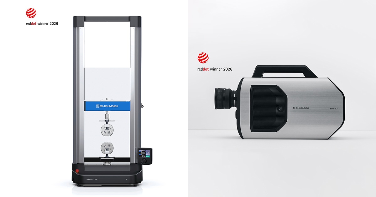 SHIMADZU CORPORATION : Two Shimadzu Products Win Red Dot Design Award ...